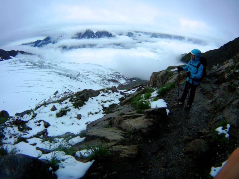 Cabane du Trient (3170 m) via Refuge Albert - Lisa Wetterfee